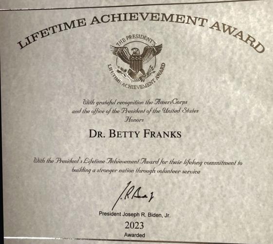 President honors local humanitarian for lifetime of service ...