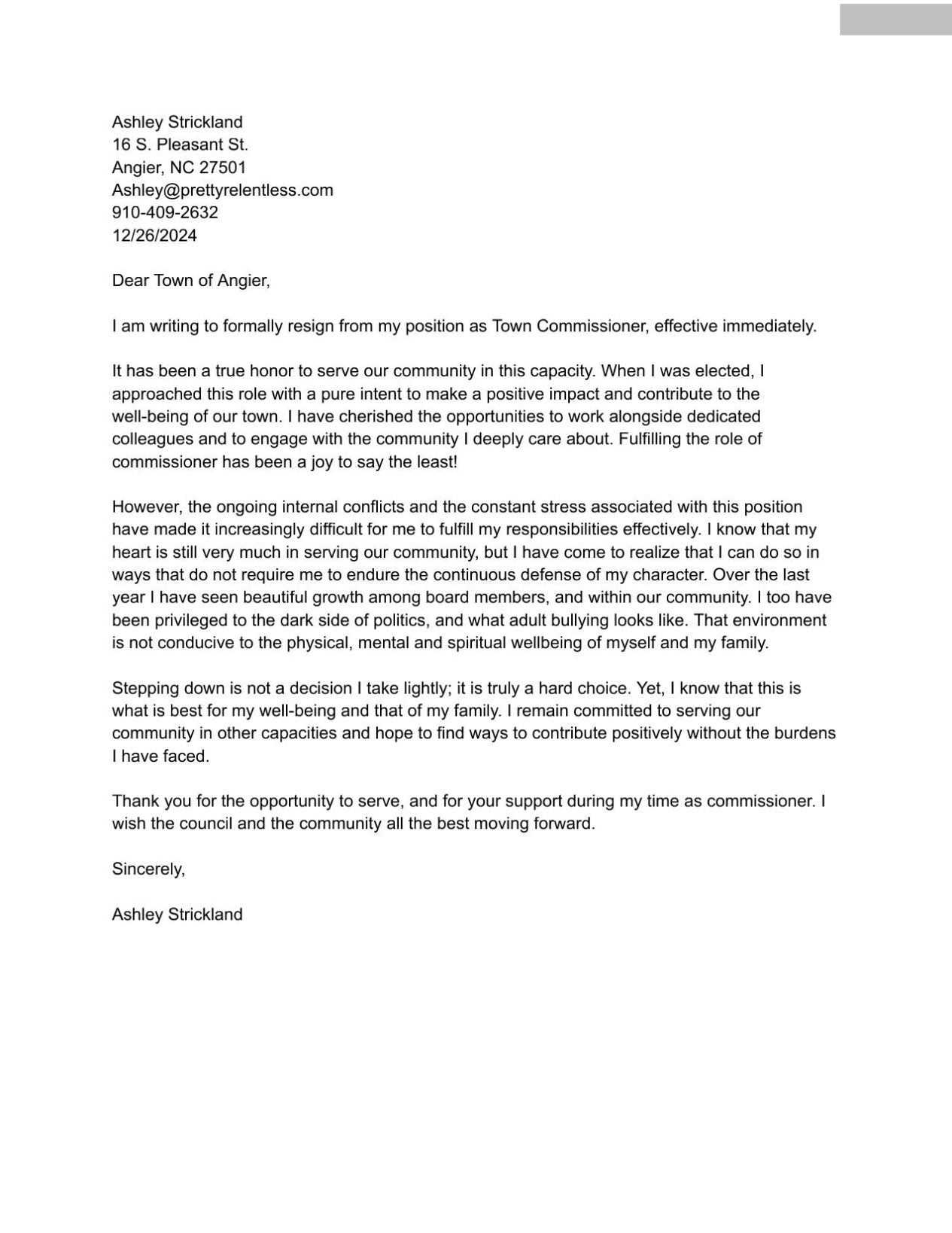 Ashley Strickland resignation letters.pdf | | mydailyrecord.com