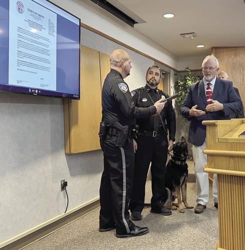 Erwin newest officer hits the ground running | News | mydailyrecord.com