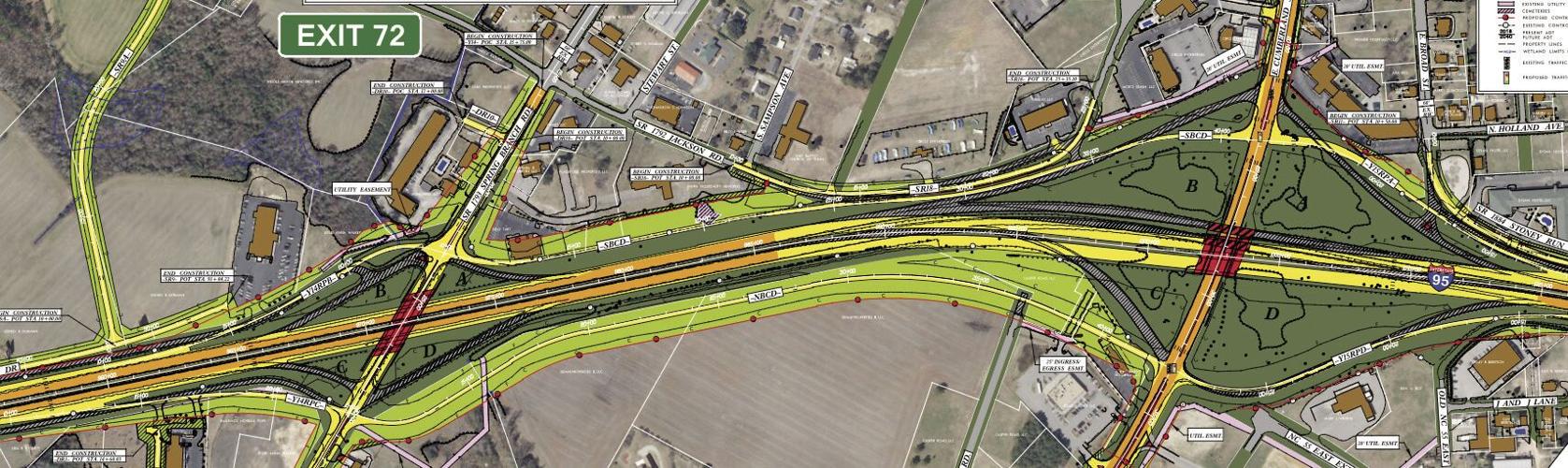 THREE. MORE. YEARS. Changes extend I-95 widening project to 2026 | News ...