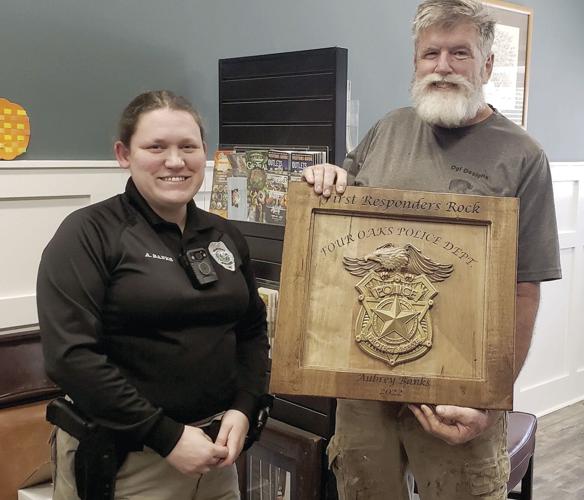 Four Oaks Chamber honors Officer Banks | News | mydailyrecord.com