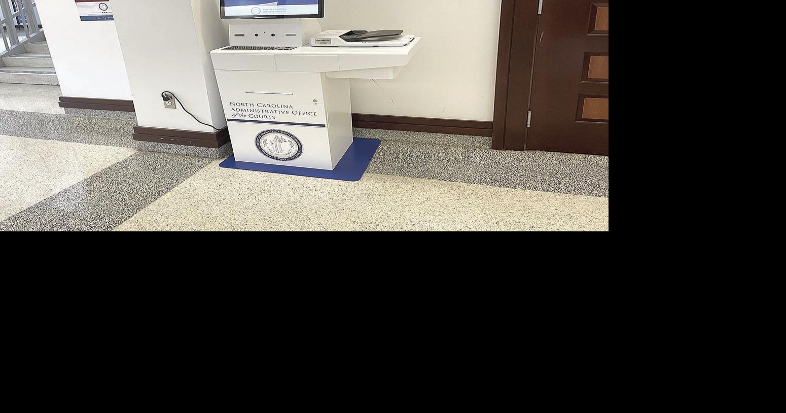 eCourts kiosks now available at Harnett County Courthouse | News ...