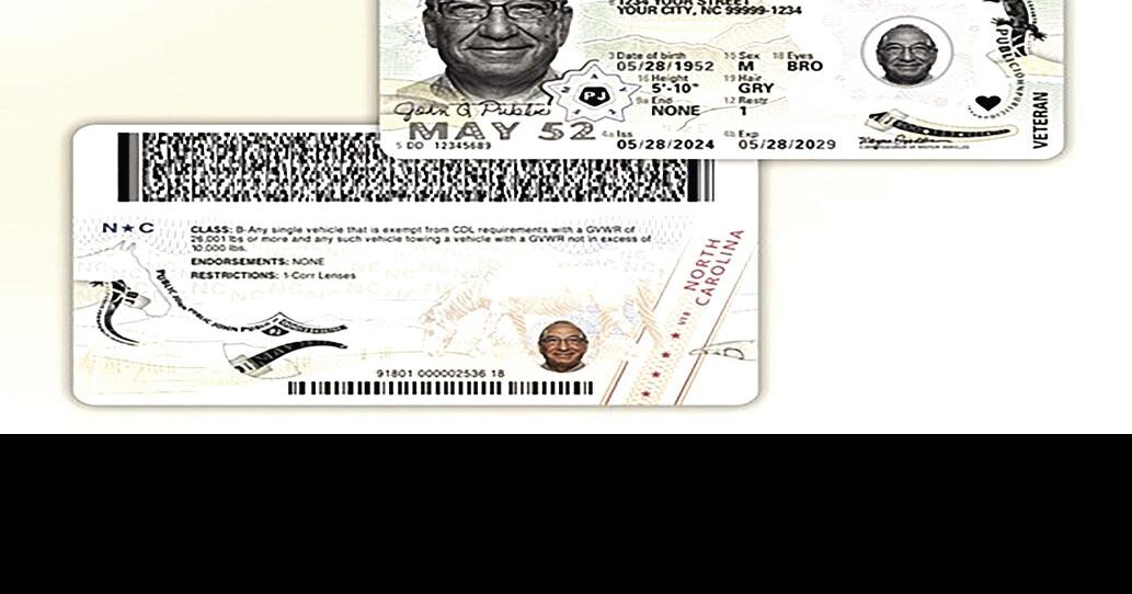 NCDMV unveils state’s new licenses, IDs | News | mydailyrecord.com