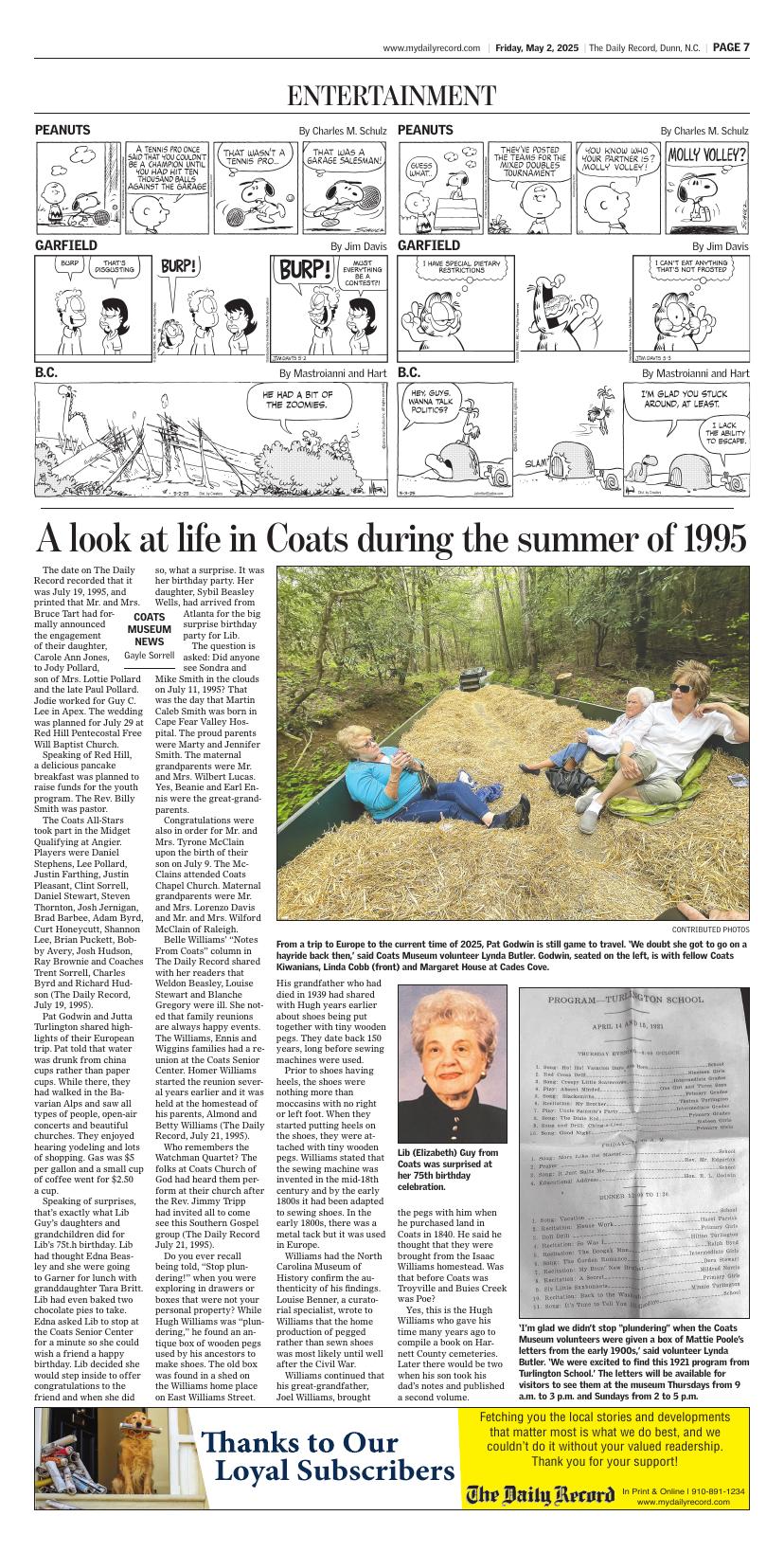 Page A007 | e-Edition | mydailyrecord.com