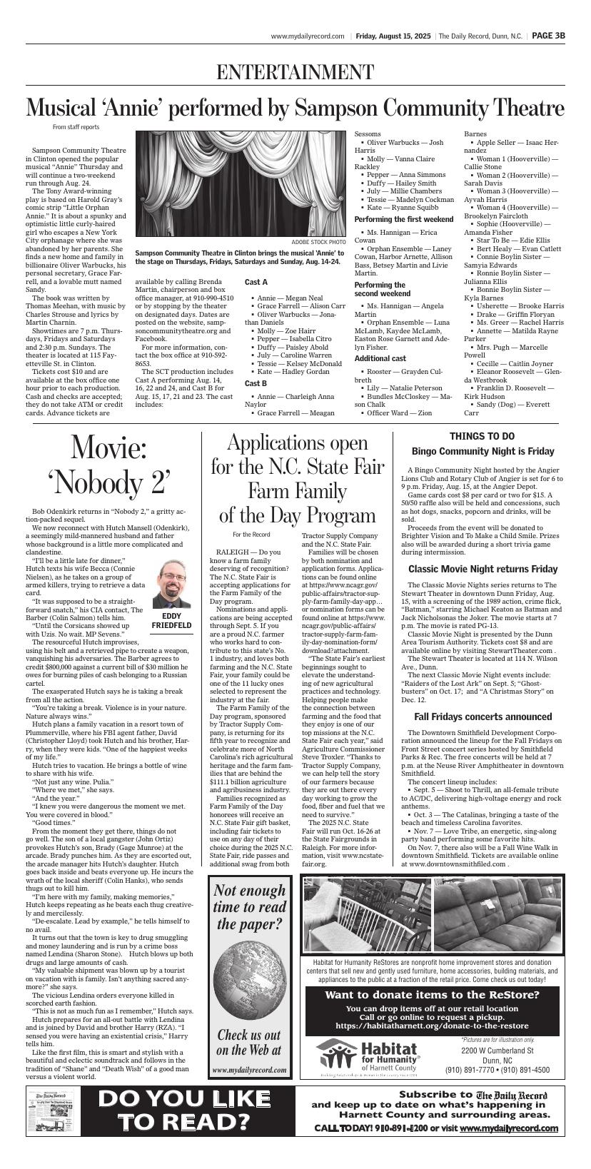 Page B003 | e-Edition | mydailyrecord.com