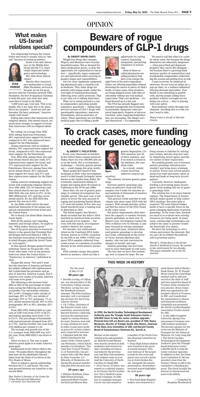 Page A009 | e-Edition | mydailyrecord.com
