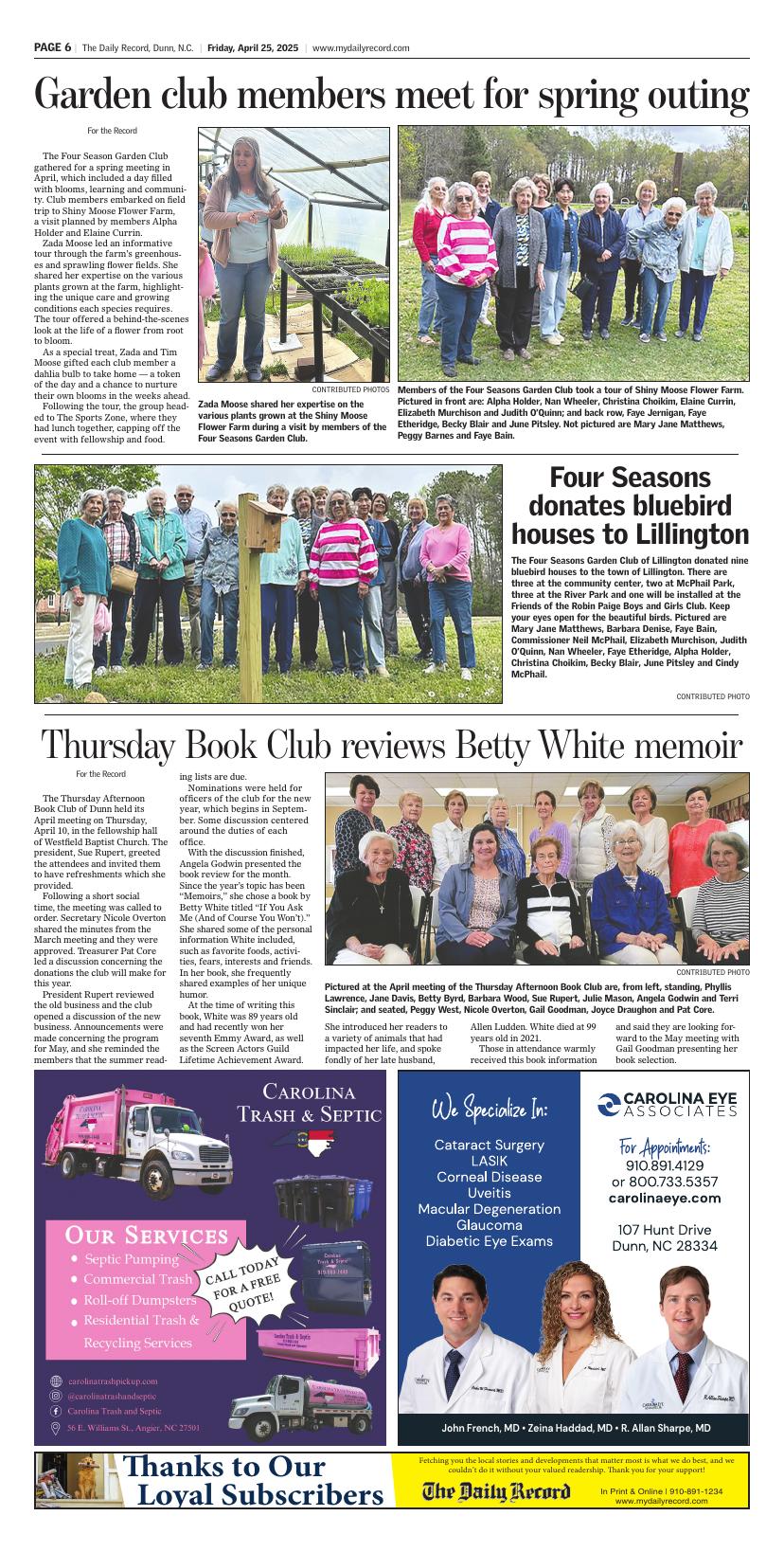 Page A006 | e-Edition | mydailyrecord.com