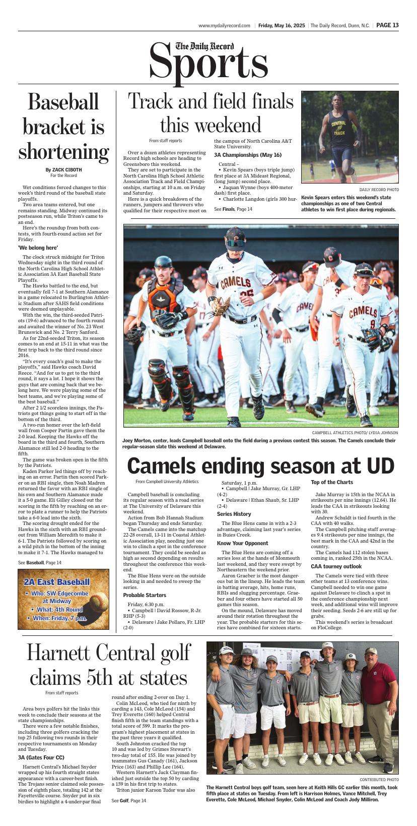 Page A013 | e-Edition | mydailyrecord.com