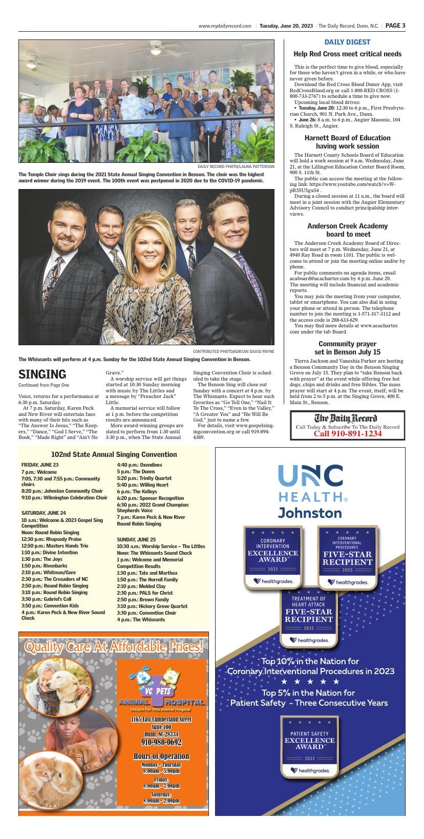 Page A004 | e-Edition | mydailyrecord.com