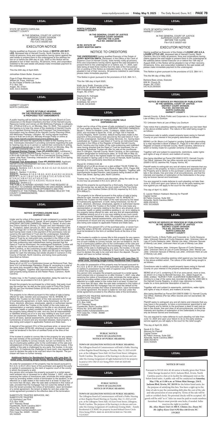 Page B007 | e-Edition | mydailyrecord.com