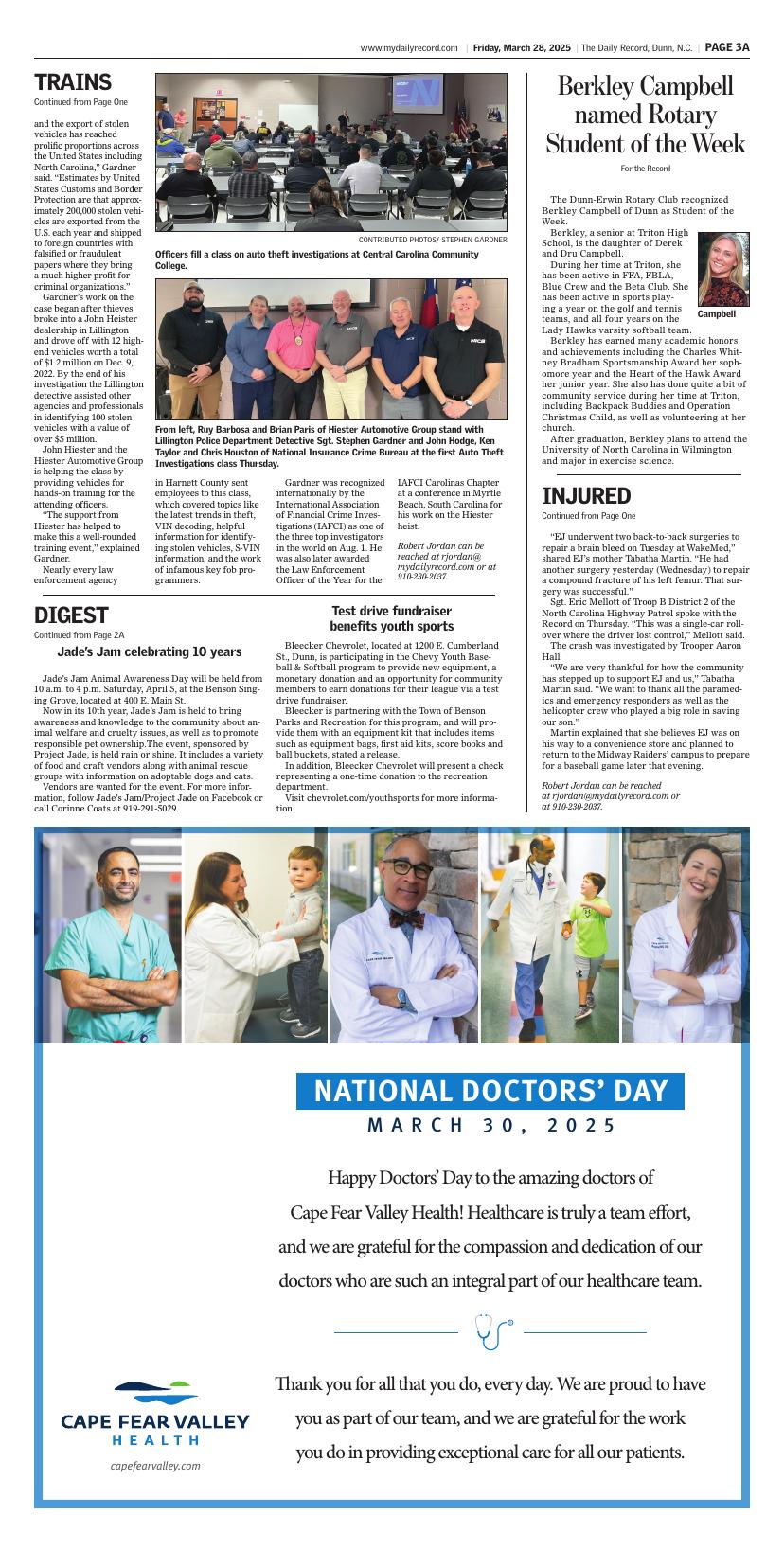 Page A003 | e-Edition | mydailyrecord.com