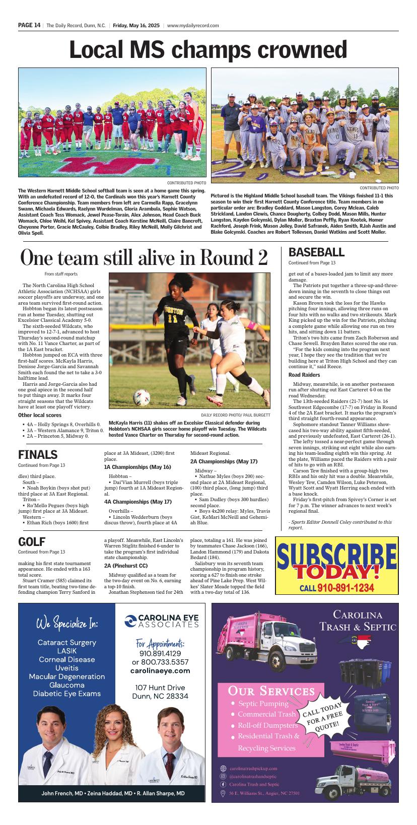 Page A014 | e-Edition | mydailyrecord.com