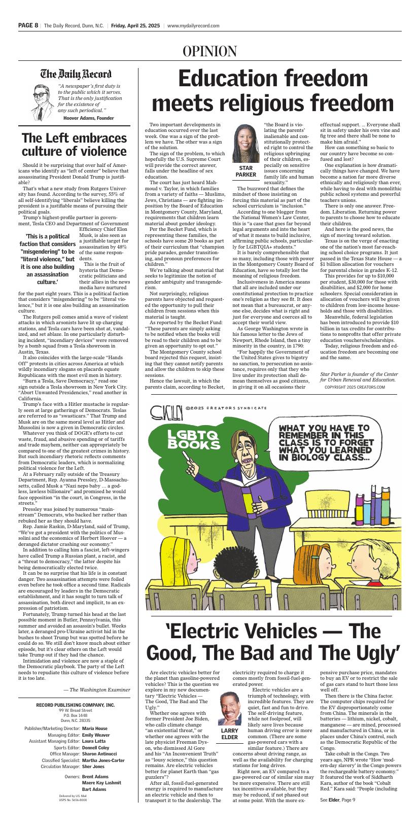 Page A008 | e-Edition | mydailyrecord.com