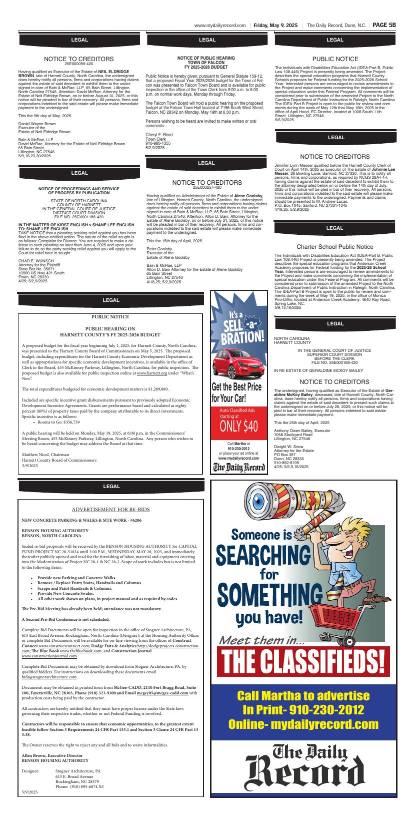 Page B005 | e-Edition | mydailyrecord.com