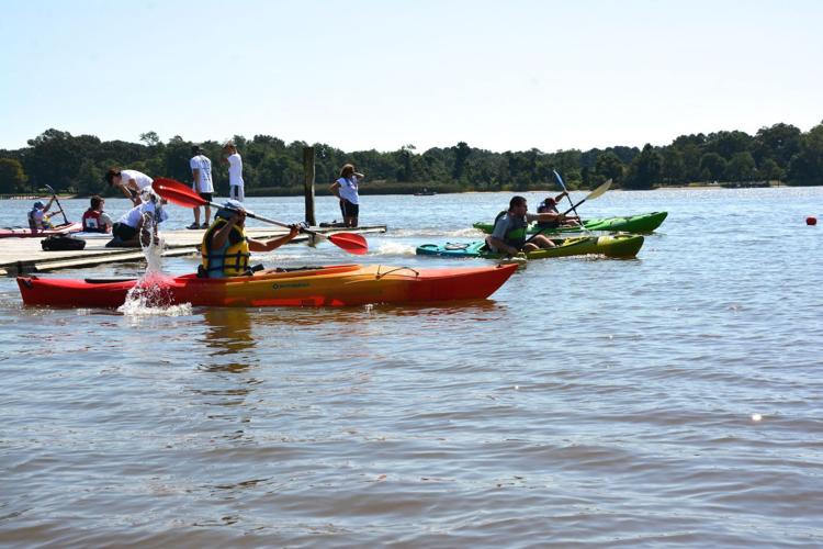 Special Olympian kayakers compete on the Chester | Gallery ...
