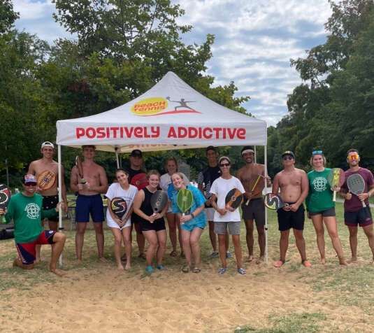 It's 'positively addictive' beach tennis craze takes over Betterton and ...
