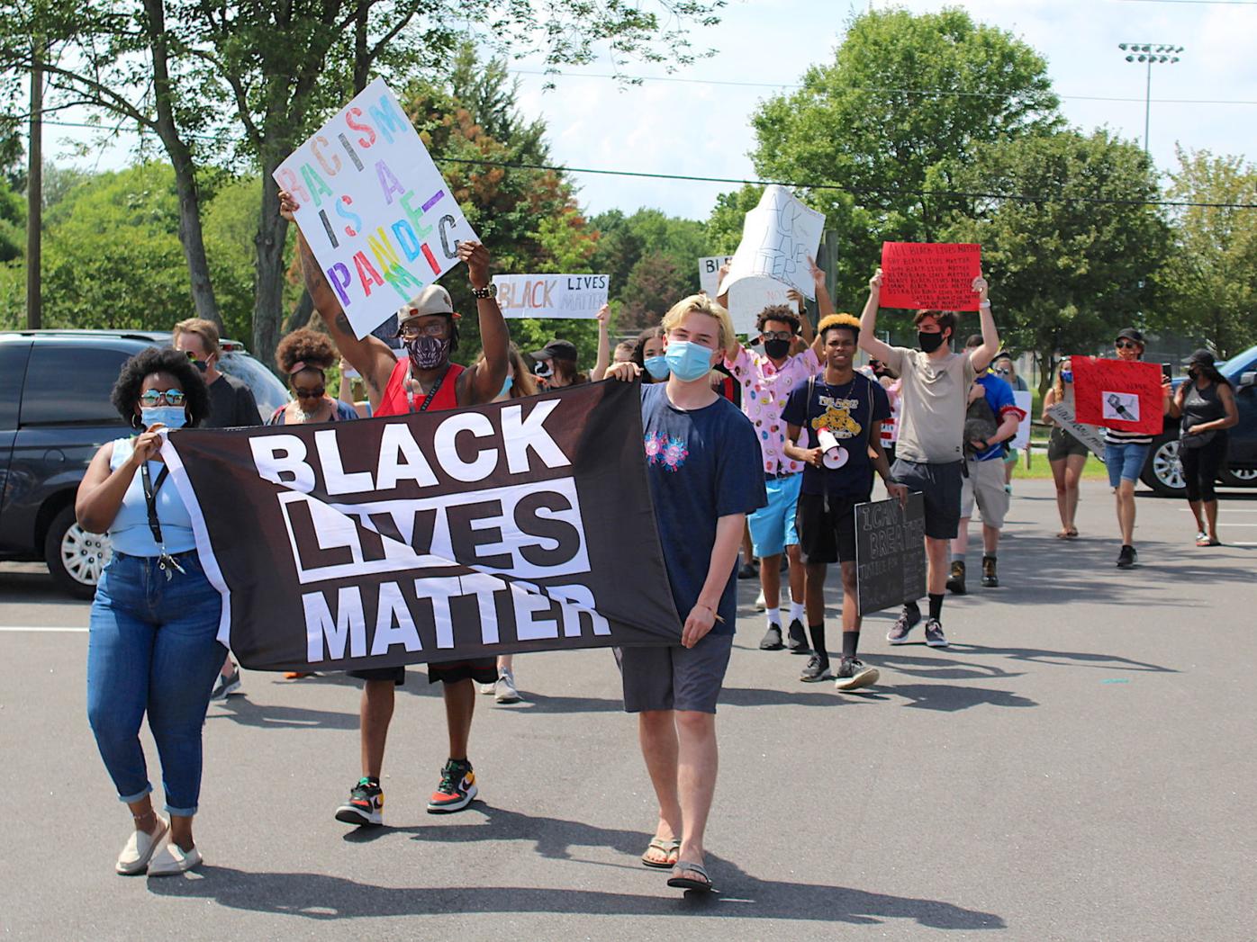 Local teens host protest rally against injustice | News ...