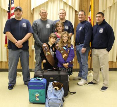 Girl Scouts donate luggage to help fire victims | Queen Annes County ...