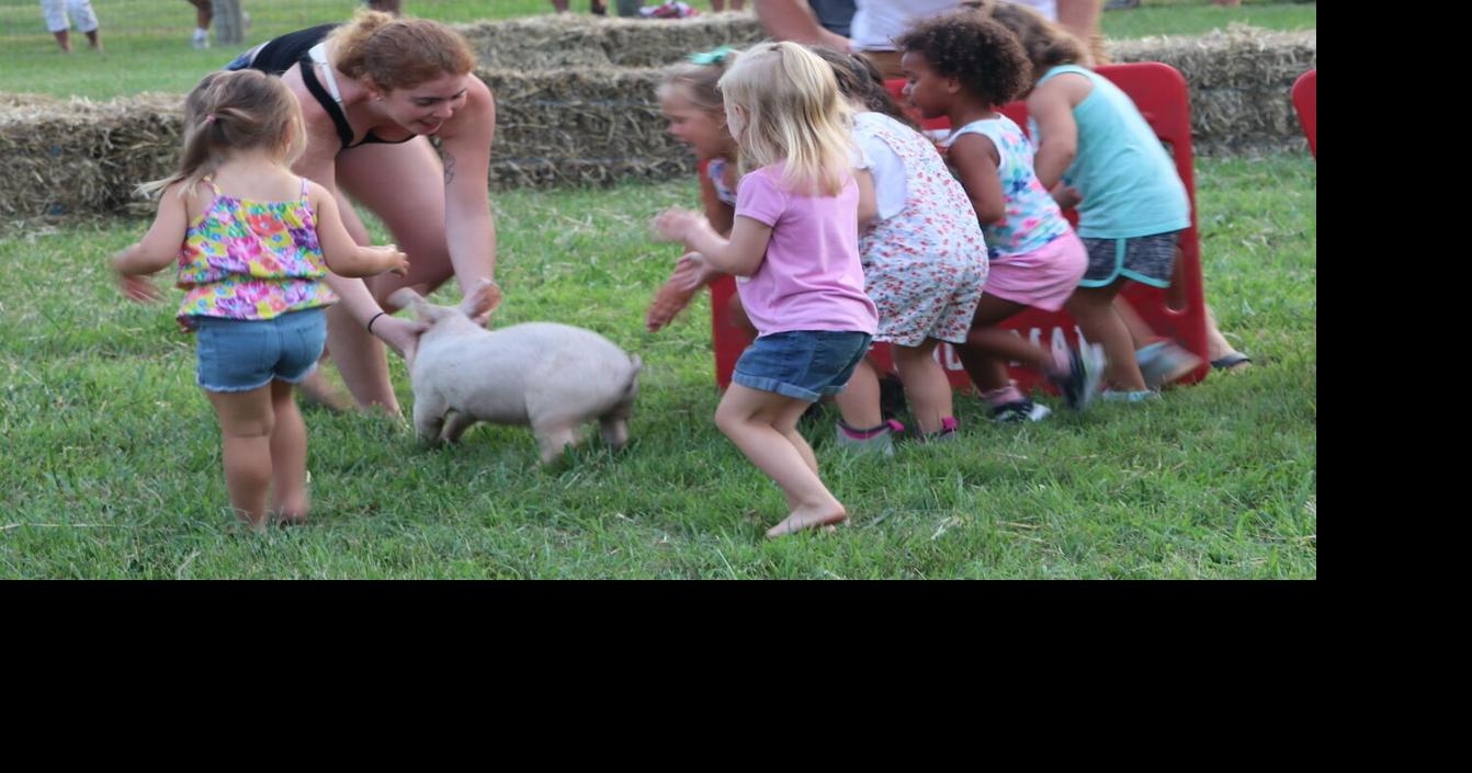 Flying pigs meet squealing kids | News | myeasternshoremd.com