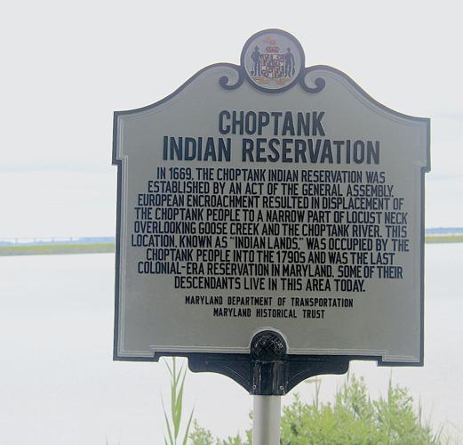 New sign honors Choptank Indian Reservation in Cambridge | News ...