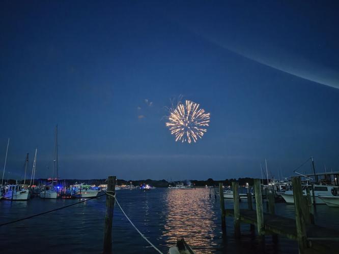 Rock Hall rings in fourth of July with fireworks | News ...