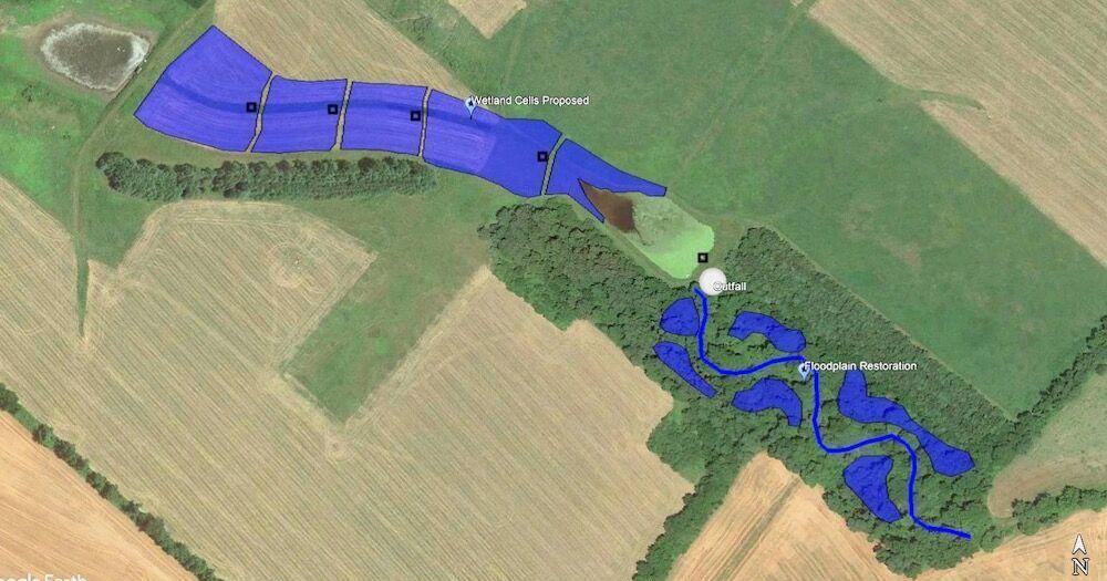 ShoreRivers' wetlands restoration on 3 farms in Chester River watershed ...