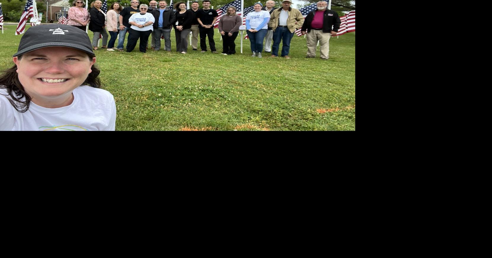 Cambridge Rotary raises Flags for Heroes display | | myeasternshoremd.com