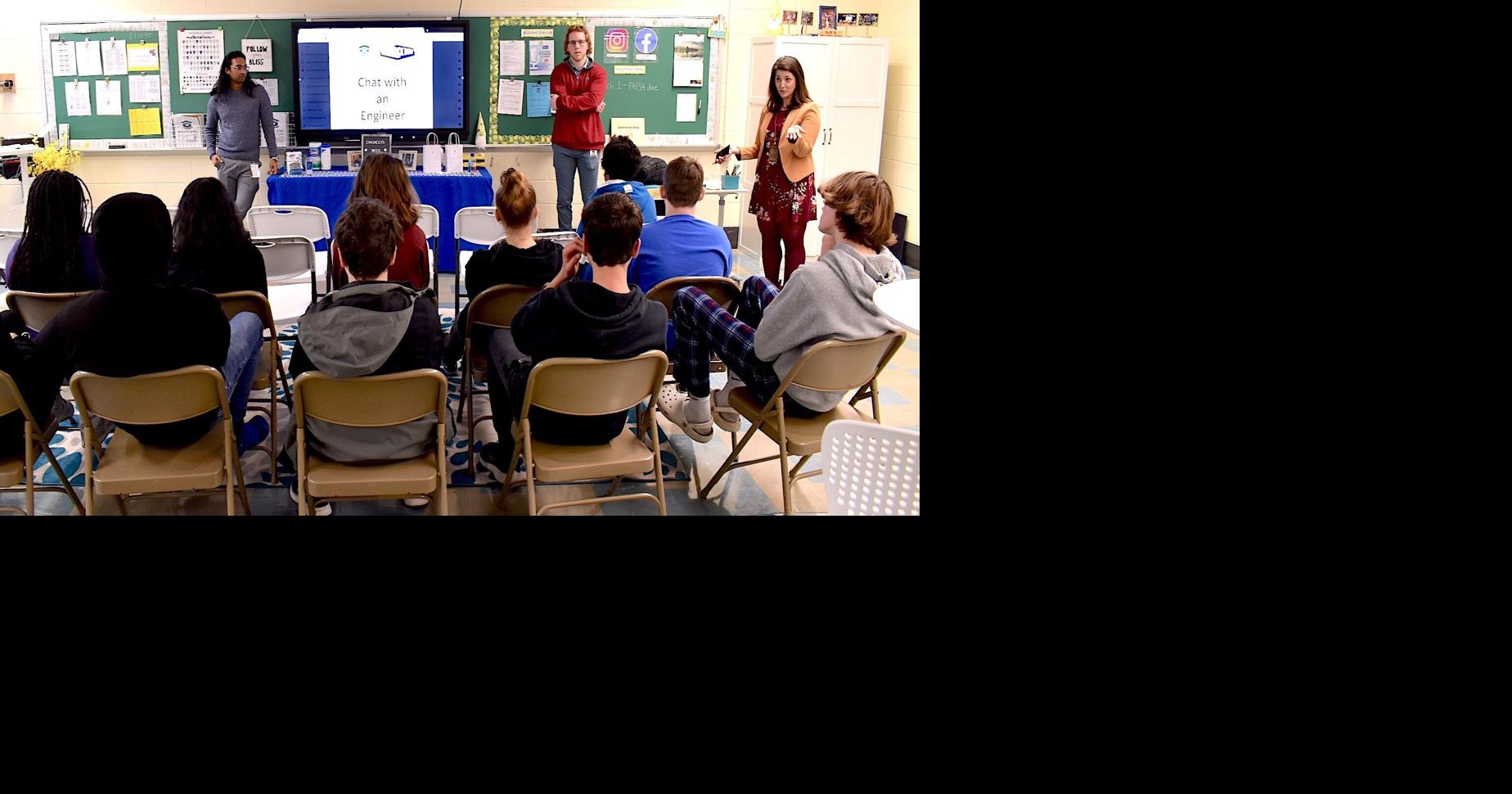 Middle schoolers visit high school, meet Dixon engineers | Community ...
