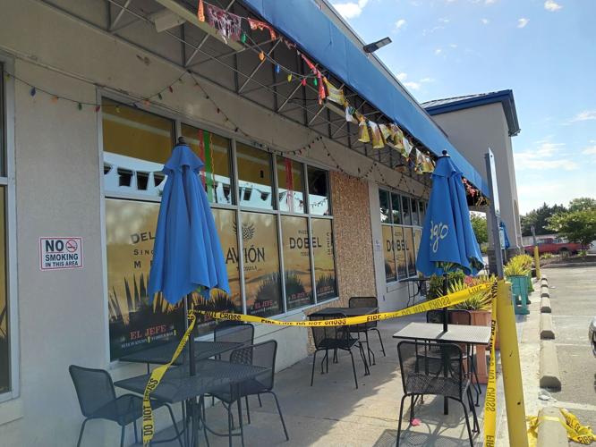 El Jefe open following vehicle crash into building | Police and Fire ...