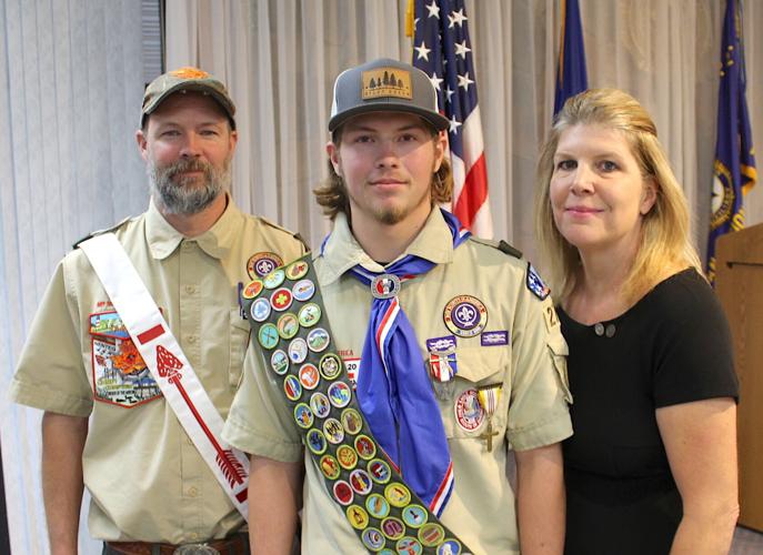 Delayed, but not denied - Michael Mitchell earns Eagle rank | News ...
