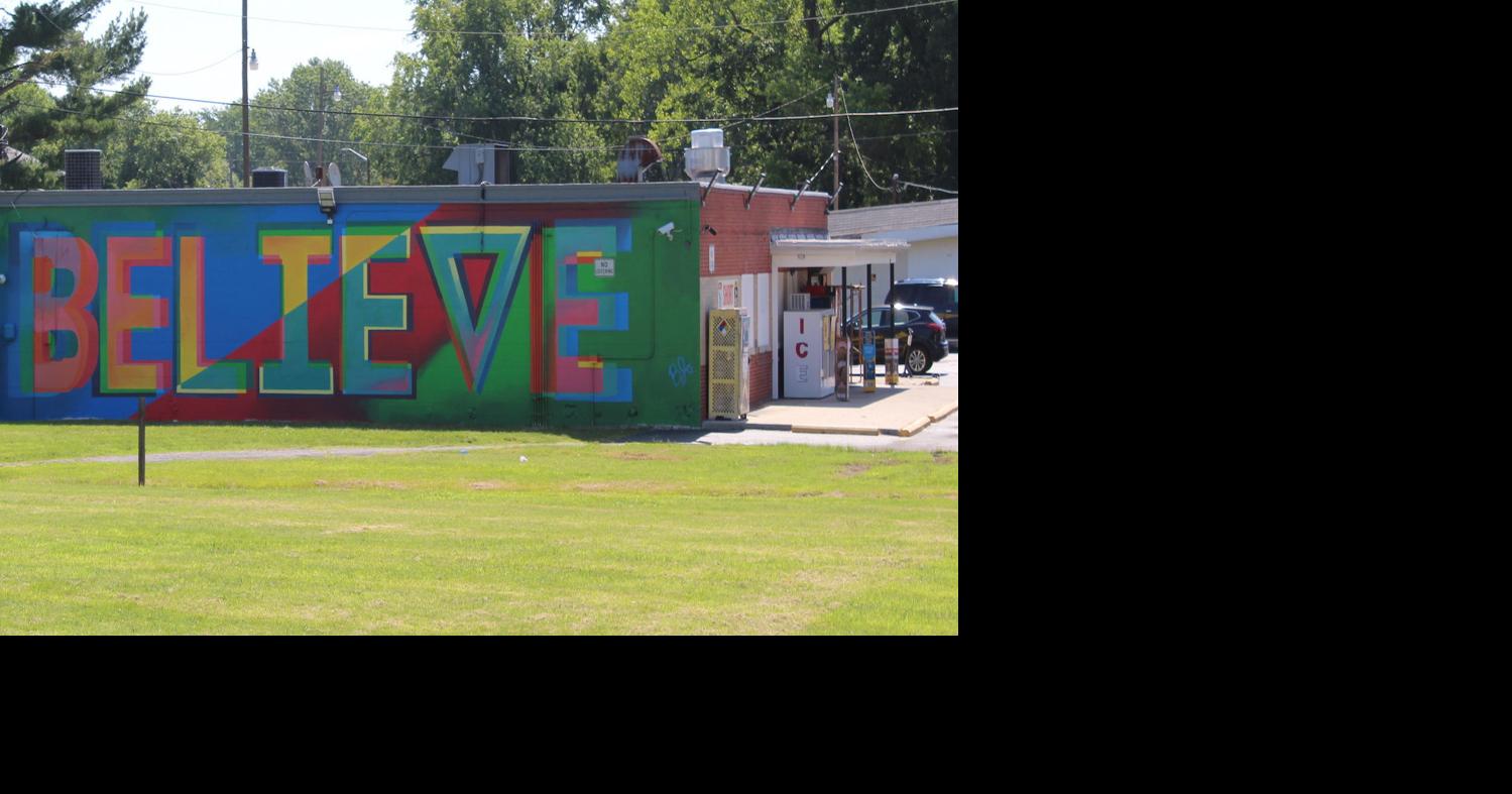 Artist completes 'Believe' mural | News | myeasternshoremd.com