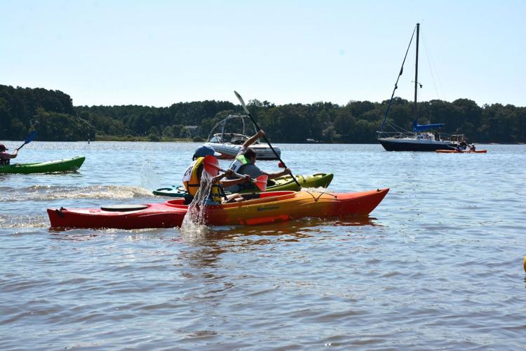 Special Olympian kayakers compete on the Chester | Gallery ...