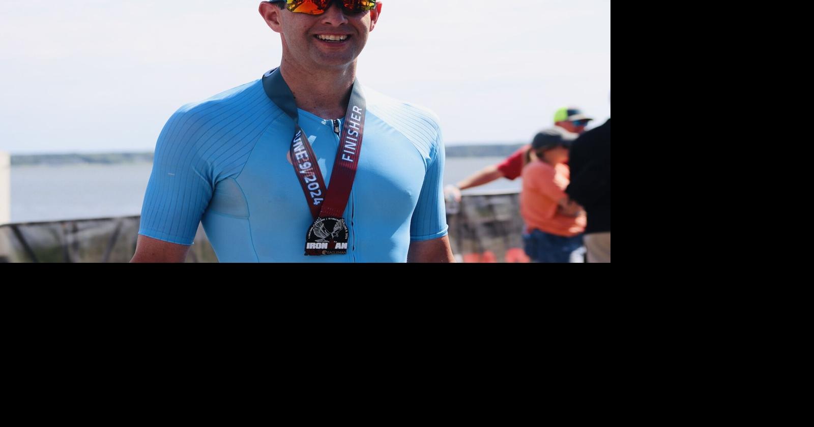 Mingay places first overall at the annual running of IRONMAN Eagleman ...