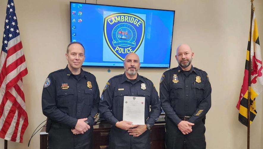 Two CPD officers promoted | News | myeasternshoremd.com