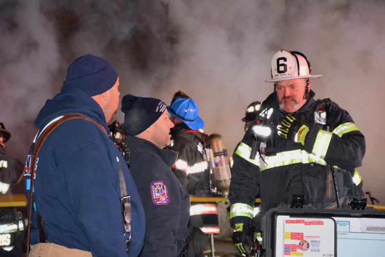 Firefighters from across the Mid-Shore respond to 3-alarm blaze in ...
