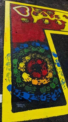 'Stop the Silence — end gun violence' street mural gets refresh on Race ...