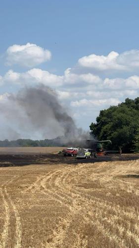 Hotter than average June leads to tractor fires | News ...