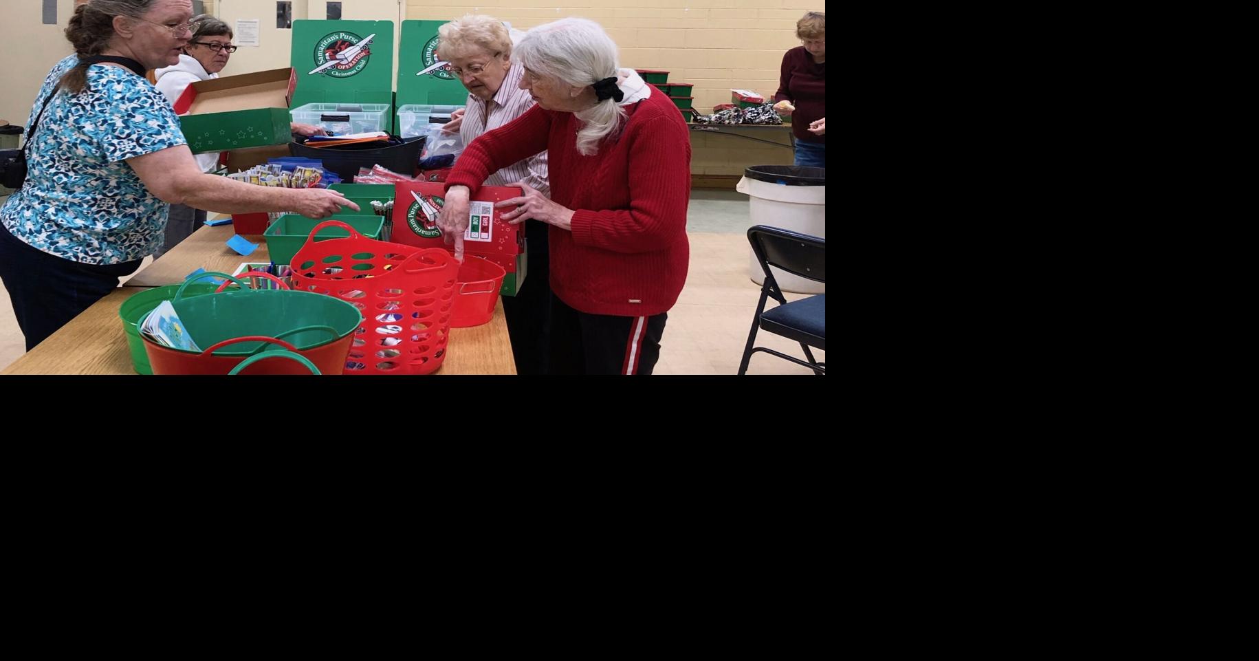 Operation Christmas Child preparing for shoebox collection week ...