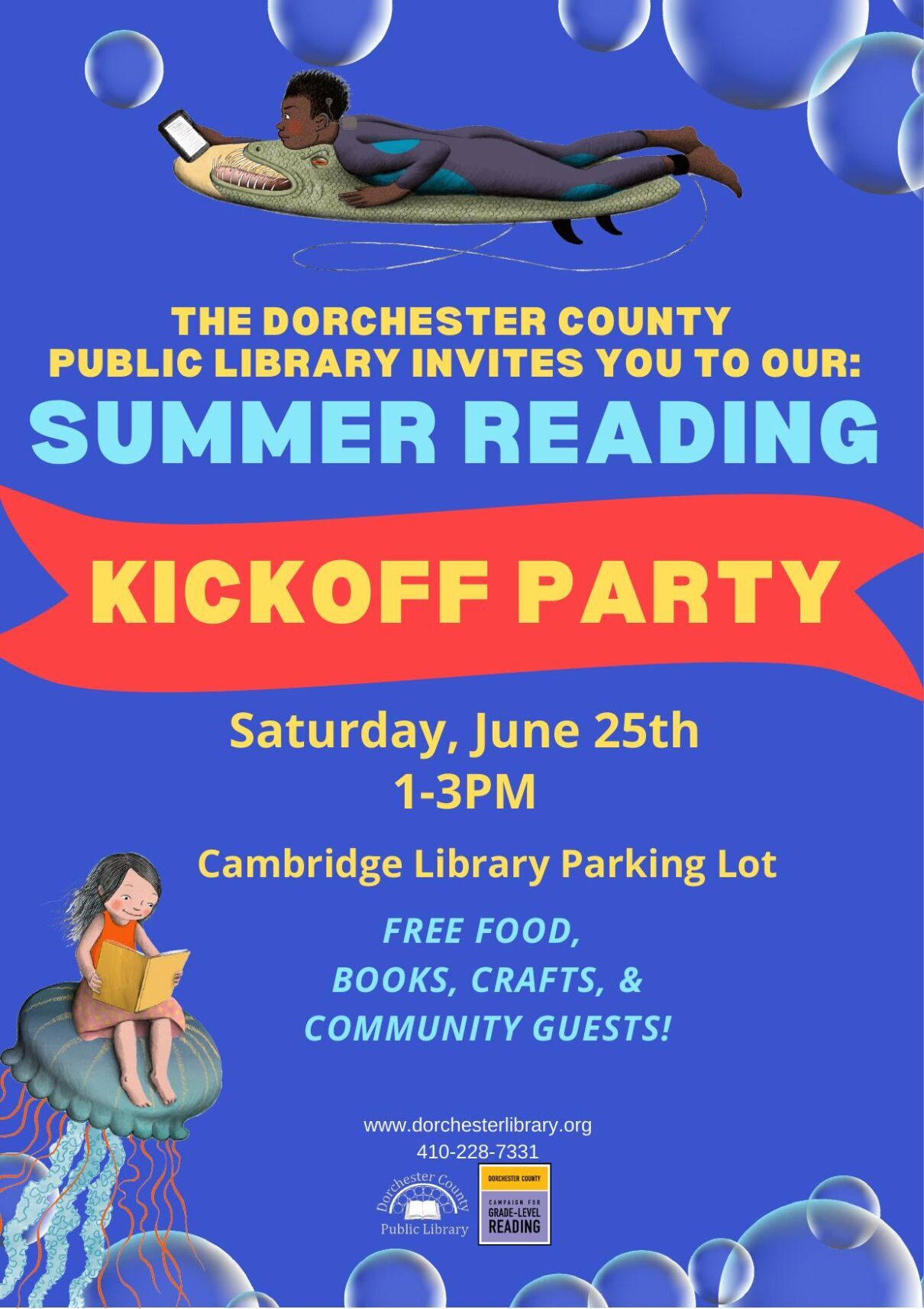 Library sets Summer Reading Kickoff Party | News | myeasternshoremd.com