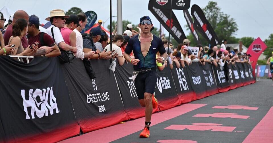 Man completes Eagleman after non-Hodgkins lymphoma | News ...