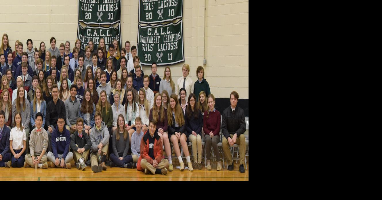 The Gunston School announces second quarter academic honors | Schools ...