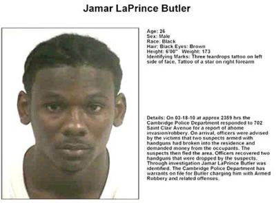 Cambridge police issue wanted poster for Jamar Butler | Dorchester ...