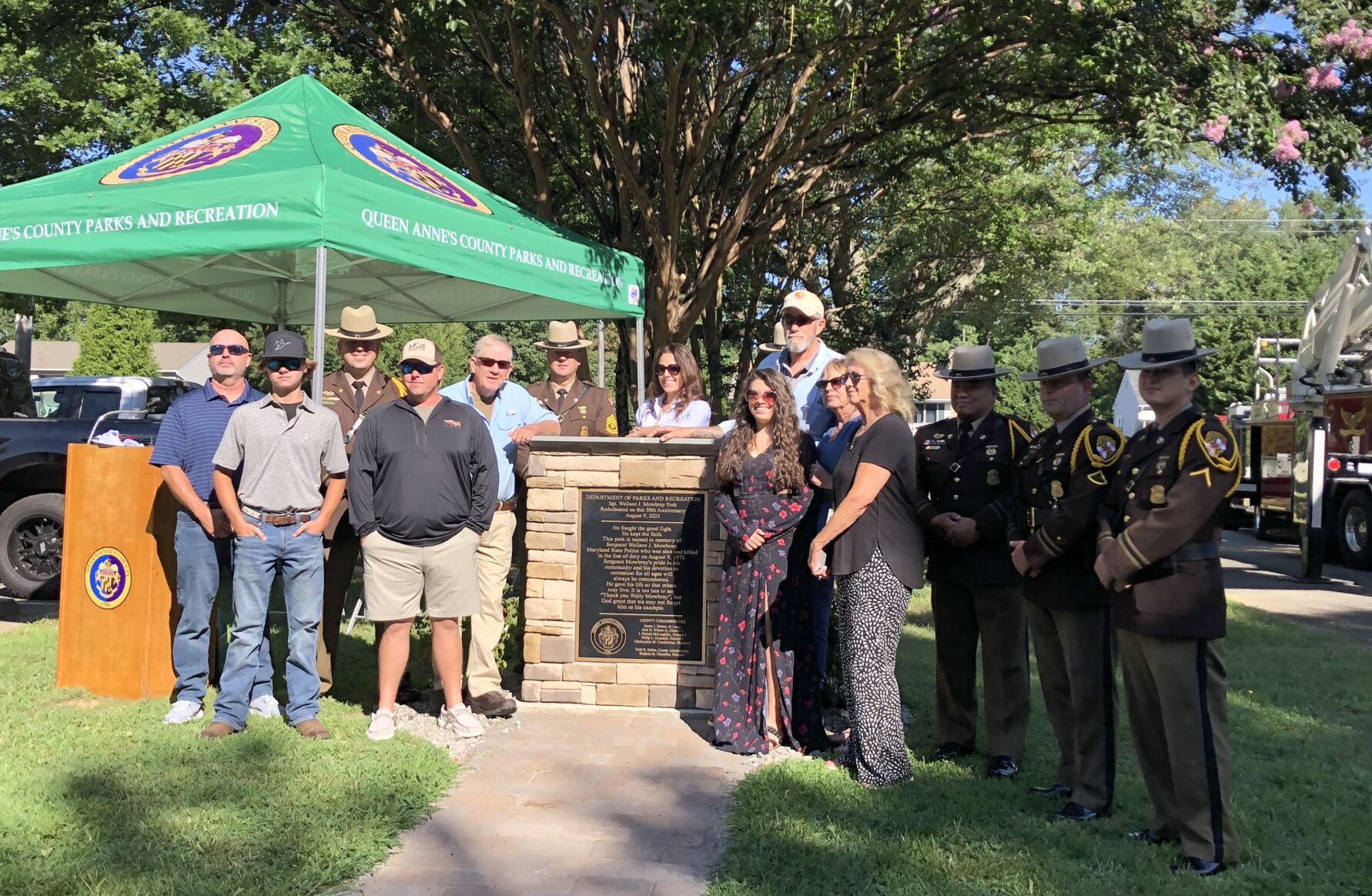 Remembering Sgt. Mowbray: community marks 50 years since Maryland State ...