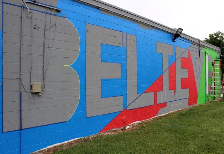Artist completes 'Believe' mural | News | myeasternshoremd.com