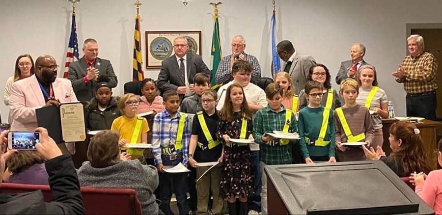 Hurlock Council swears in new officer, commends Safety Patrol | News ...