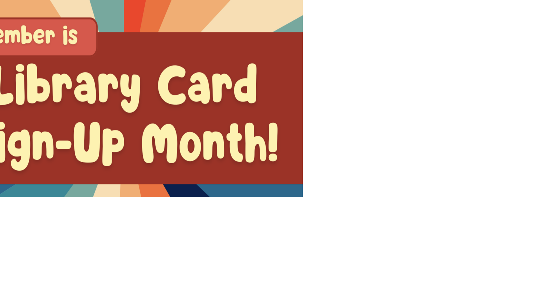September is Library Card Sign-Up Month | Community | myeasternshoremd.com