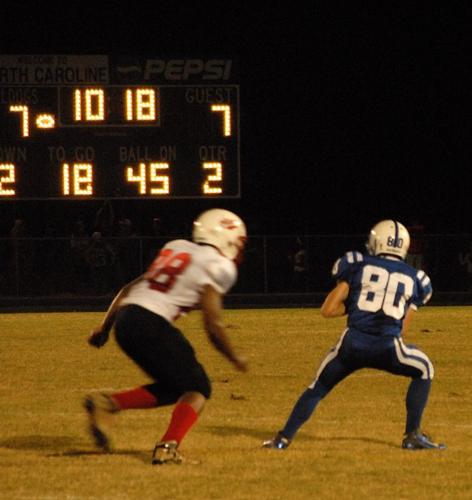 High School Football Photos: James M. Bennett at North Caroline | High ...