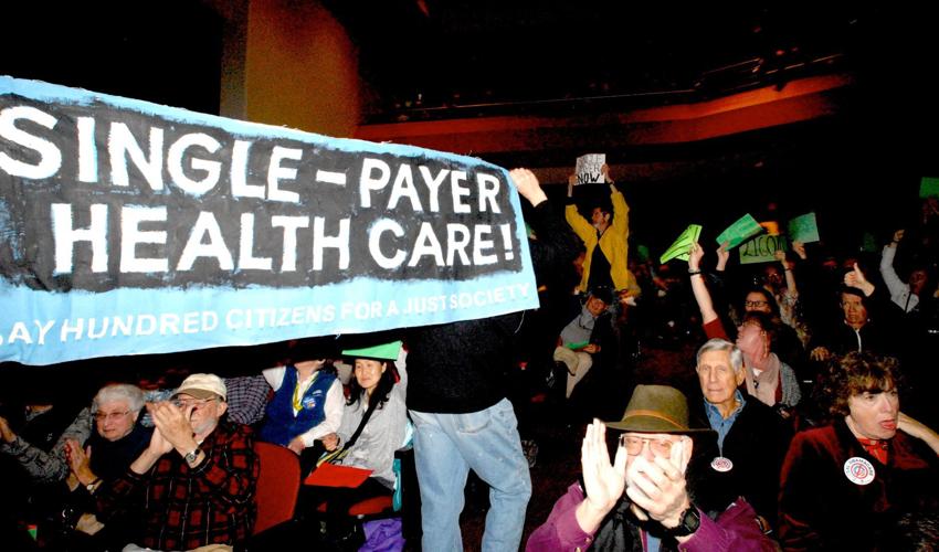 Harris town hall quickly turns raucous | Spotlight | myeasternshoremd.com