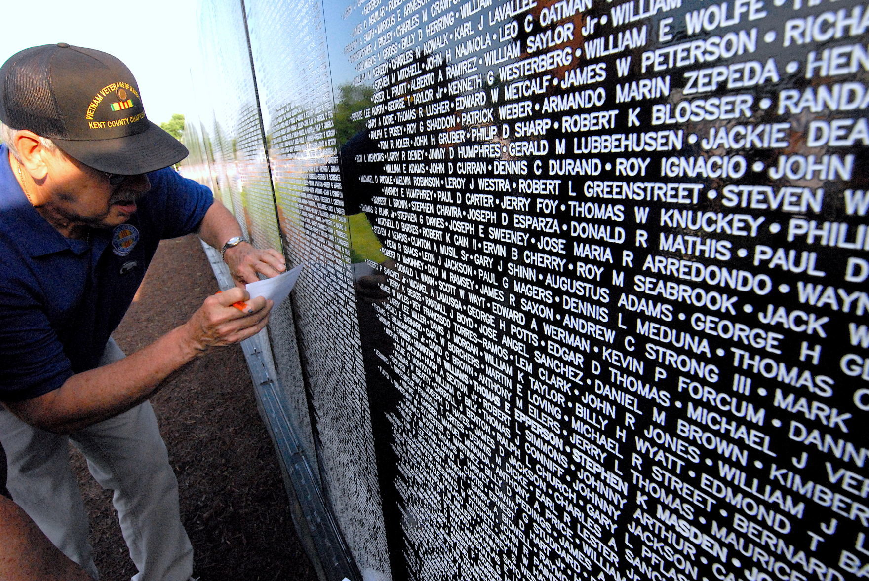 Vietnam Wall Opens In Easton News Myeasternshoremd Vietnam Wall Opens In Easton News Myeasternshoremd
