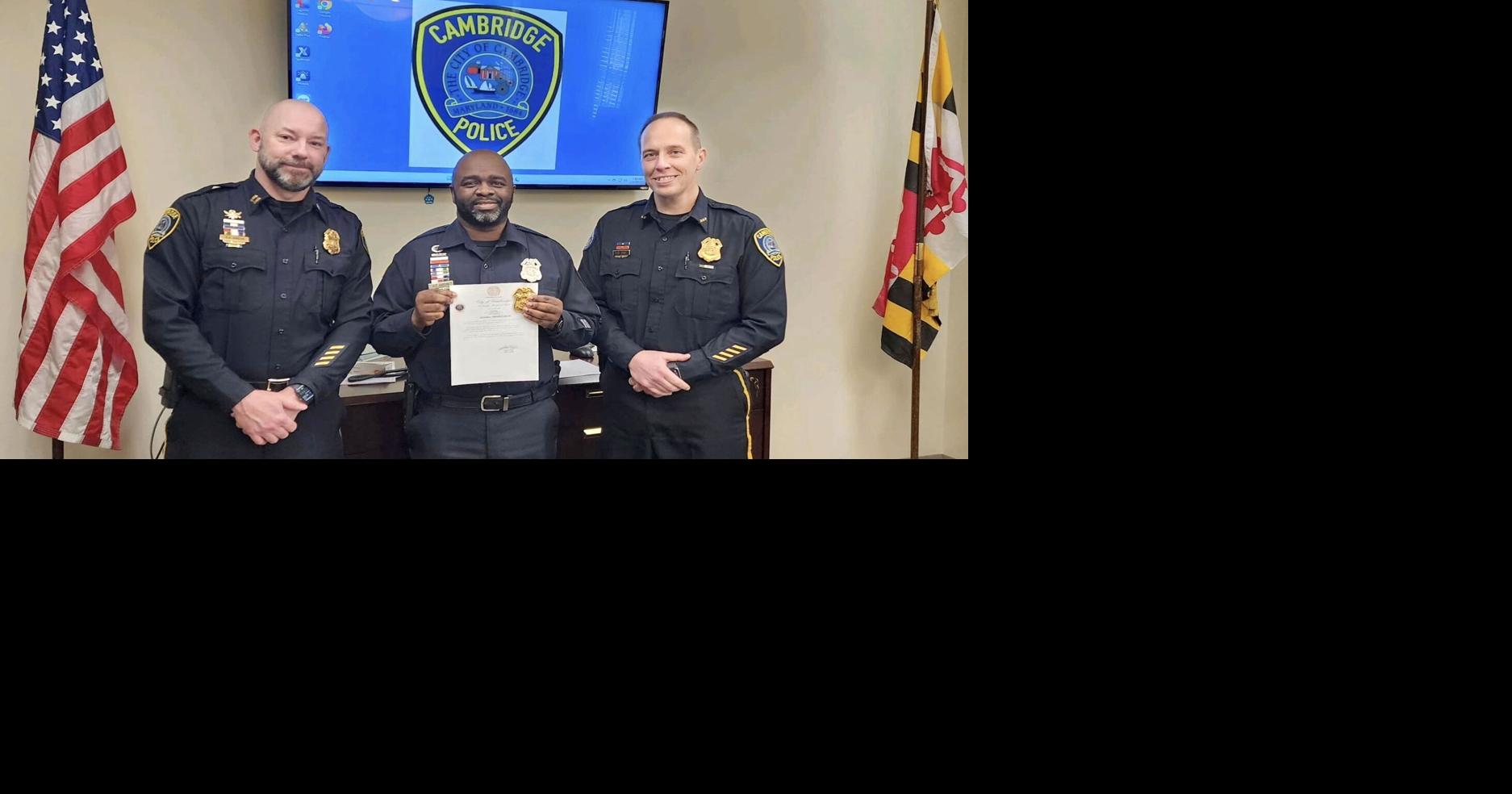 Two CPD officers promoted | News | myeasternshoremd.com